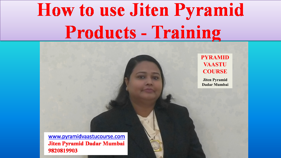 how to use Jiten Pyramid - Product Training - Dr. Giridhar's Spiritual ...